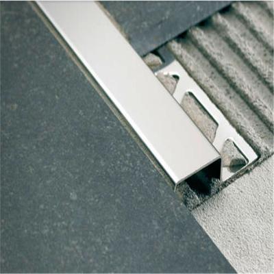 China OEM stainless steel floor tile trim wall trim with Brushed or mirror surface for sale