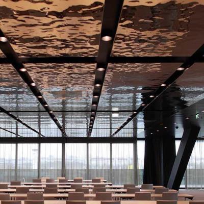 China Hammered Stainless Steel Sheets Rose Gold Mirror Finish For Column Cover Cladding for sale