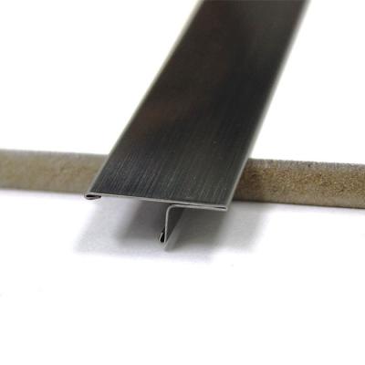 China 304 316 Stainless Steel Decorative Profiles For Floor Or Wall Decoration Factory Price High Quality Ceramic Tile Tirm for sale
