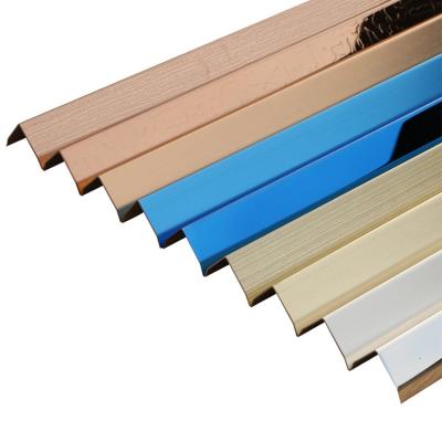 China Stainless Steel Gold Trim Edge Trim Molding 201 304 316 for sale