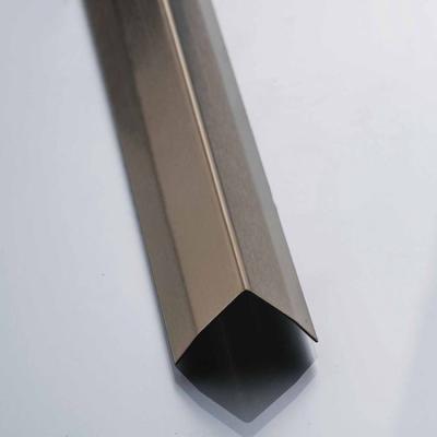 China Stainless Steel Black Trim Strip 201 304 316 mirror hairline brushed finish for sale