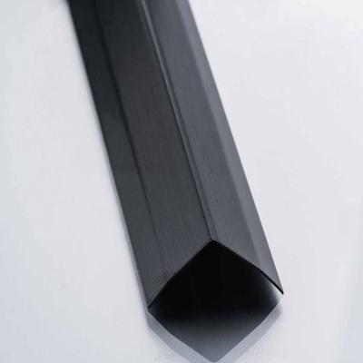 China Stainless Steel Black Wall Trim Wall Panel Trim 201 304 316 mirror hairline for sale