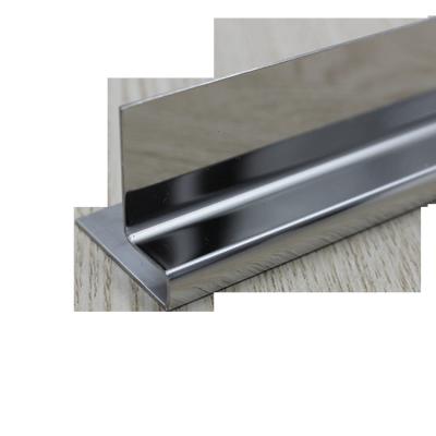 China Stainless Steel Silver Tile Trim 201 304 316 Mirror Hairline Brushed Finish for sale
