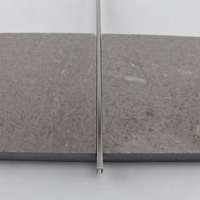 China Metal Silver Angle U Shape Trim 201 304 316 Mirror Hairline Brushed Finish for sale