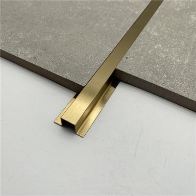 China Decorative stainless steel u channel shape angle tile trim for sale