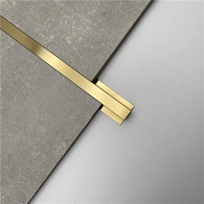 China Decorative stainless steel u shape edge tile trim for interior wall panel for sale