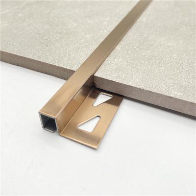 China China Factory Direct Sales Price L Shape Type Protective Edge Stainless Steel Tile Trim Corners for sale