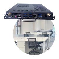 China Cheap Ops Computer Industrial Gpio Dual Display I 3 I 5 I 7 Fan 4Gb 128Gb Ram Industrial Small Pc for sale