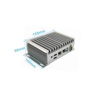 China Minipc Fanless Computer Win7 Virtual Thin Client Dual Display Intel Core 4G Ram Desktop Metal Mini Pc for sale