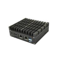 China Win10/Linux Industrial Mini PC with Cel-eron N4000/J4125 CPU and USB/COM/VGA/HD-MI for sale