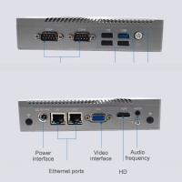 China Industrial Minipc Case Server Intel C-eleron N2840 CPU 4GB Ddr4 128Gb SSD Portable Computer Dual Lan Display Fanless Mini Pc for sale