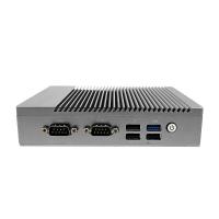 China Nuc J1900 Quad Core Micro Computer Host Supports Sim 4G Module Wide Temperature Voltage Win 10 11 Fanless Industrial Mini Pc for sale