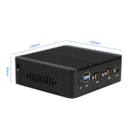 China Small Pocket Quad Core Desk Top Computer Mini Itx Fanless Pc for Home Office Work Business for sale