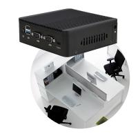 China Small Pocket Quad Core Desk Top Computer Mini Itx Fanless Pc for Home Office Work Business for sale