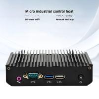 China Miniature Computer Host N2808 CPU DDR3 4G RAM 128G SSD Win7 Wall Mounted All In One Pocket Mini-PC for Business Gaming Study for sale