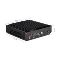 China Miniature Computer Host N2808 CPU DDR3 4G RAM 128G SSD Win7 Wall Mounted All In One Pocket Mini-PC for Business Gaming Study for sale