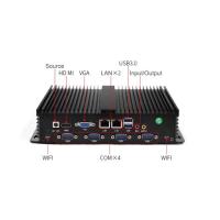 China Micro Computer Host Quad Core I3 I5 I7 6Com 6Usb J1800 J1900 Windowsxp Os Fanless Mini Industrial Pc Nano Box for Monitor for sale