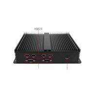 China Micro Computer Host Quad Core I3 I5 I7 6Com 6Usb J1800 J1900 Windowsxp Os Fanless Mini Industrial Pc Nano Box for Monitor for sale