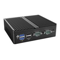China Oem J4125 I3 I5 I7 64G 128G 256G 512G Industrial Barebone Micro Computer Embedded Dual Lan Display Fanless Mini Pc for sale