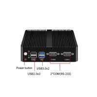 China Oem J4125 I3 I5 I7 64G 128G 256G 512G Industrial Barebone Micro Computer Embedded Dual Lan Display Fanless Mini Pc for sale