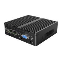 China Fanless Micro Computer N2830 N4000 Soporte Windos Linux Dual Lan Support 4G Wifi Rugged Embedded Industrial Mini Pc for sale