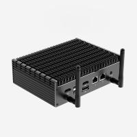 China Ten Core Soft Routing Mini PC Core i7 12th Gen Fanless Silent Computer Host with DDR4 RAM for sale