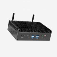 China Ten Core Soft Routing Mini PC Core i7 12th Gen Fanless Silent Computer Host with DDR4 RAM for sale