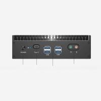 China Ten Core Soft Routing Mini PC Core i7 12th Gen Fanless Silent Computer Host with DDR4 RAM for sale