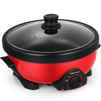China Electric Hotpot With Heating Plate Anti Dry Protection for sale