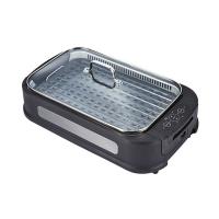 China HomeSmokeless Electric Skillet with Removable Temperature Probe Indicator Light 150-250℃ Temperature Range for sale