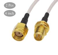 China U.FL IPEX Female Male Connector 0.81mm 1.13mm Mini Coaxial RF Cable Assembly 50ohm for sale