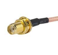 China U.FL IPEX Female Male Connector 0.81mm 1.13mm Mini Coaxial RF Cable Assembly 50ohm for sale