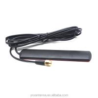 China 5 dBi Gain Black Radome Adhesive Patch Antenna for 4G LTE 698-2700Mhz Network Coverage for sale