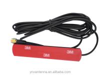 China 5 dBi Gain Black Radome Adhesive Patch Antenna for 4G LTE 698-2700Mhz Network Coverage for sale