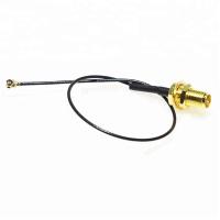 China IPEX UFL to SMA Coaxial RF Connector Antenna Cable 75 Ohm 15cm Vertical Polarization for sale