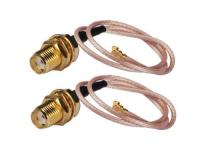 China RG178 Coaxial Cable SMA to IPEX Waterproof 10cm 75 Ohm DC 3.3-5.0V for sale