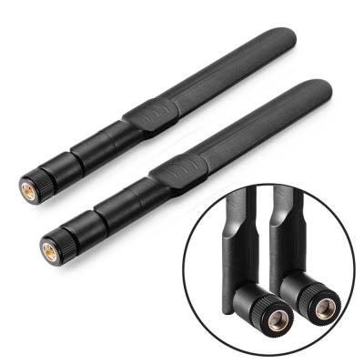China 5dBi 2.4GHz 5GHz WiFi Antenna SMA 50 Ohm 365mm White Black for Wireless Communication for sale