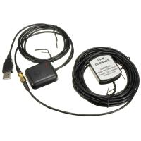China IP67 Waterproof GPS Antenna 30dB Amplifier Fakra Connector 3m Cable for Car Signal Repeater for sale