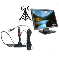 China Yetnorson UHF VHF Digital TV Antenna Indoor Magnetic Base 50W 434-862MHz for sale