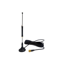China External Omni 4G LTE Antenna 698-2700MHz 5dBi Gain with Magnetic Base RPSMA TS9 CRC9 for sale
