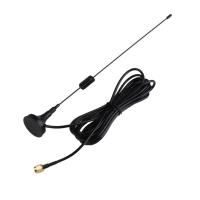 China 5dBi High Gain GSM Antenna 900-2100MHz RG174 SMA with 3M Cable for 3G 4G Router for sale