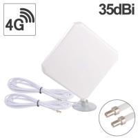 China 35dBi High Gain Dual Mimo WiFi Signal Booster Antenna 600-2700MHz for GSM Modem for sale