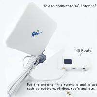 China 35dBi High Gain Dual Mimo WiFi Signal Booster Antenna 600-2700MHz for GSM Modem for sale