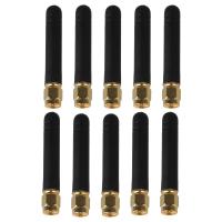 China 433MHz GSM GPRS SMB Male Plug Straight Radio Antenna 50 Ohm 2dBi Gain 10.5x52mm for sale