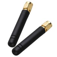 China 433MHz GSM GPRS SMB Male Plug Straight Radio Antenna 50 Ohm 2dBi Gain 10.5x52mm for sale