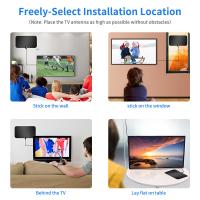 China Yetnorson Indoor TV Antenna 28dBi Gain VHF UHF IEC/F Male Connector 3M Cable for sale
