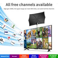China High Gain 28dBi Yagi TV Antenna 470-860MHz UHF VHF Digital Outdoor Aerial 75 Ohm for sale