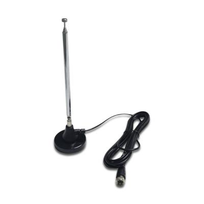 China Waterproof 180 Degree Swivel Base FM AM Marine Boat Car Radio Antenna 100W Max Input Power 1.35m Cable for sale