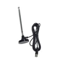 China Waterproof 180 Degree Swivel Base FM AM Marine Boat Car Radio Antenna 100W Max Input Power 1.35m Cable for sale