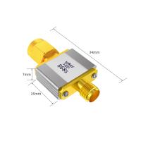China 868MHz High Frequency Microwave VHF Ultra Low Loss Cavity RF Bandpass Filter 50 Ohm for sale